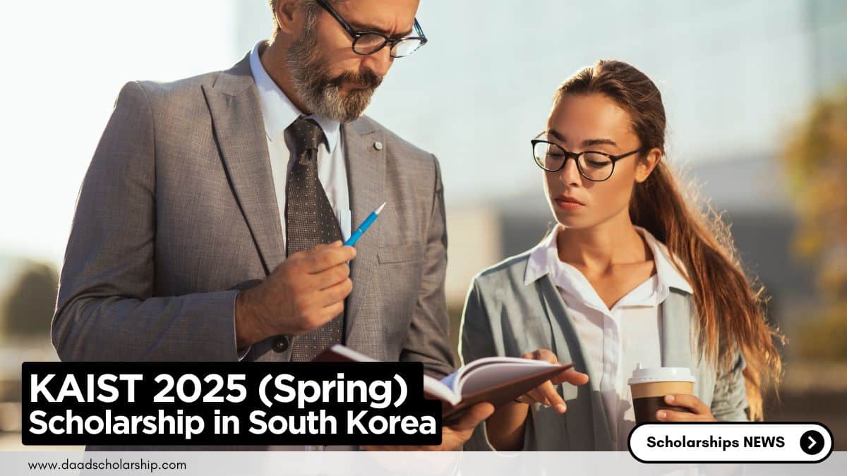 KAIST Scholarship 2025 Spring in South Korea - Application Method Described - DAAD Scholarships ...